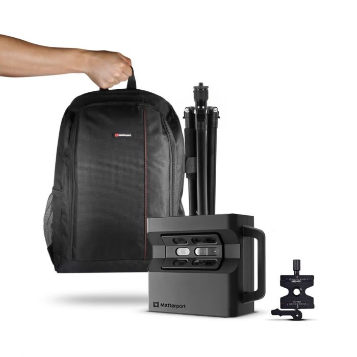 PRO2-BUNDL-3 | matterport backpack bundle pro2 + tripod qr aztecacompras