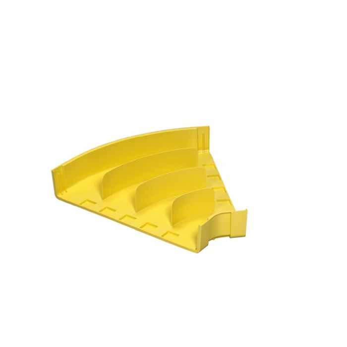 FRH4524X4YL | panduit fiberrunner® angled fitting aztecacompras