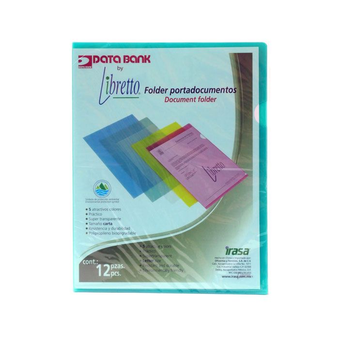 9123 | math3ma folder portadocumentos carta verde aztecacompras