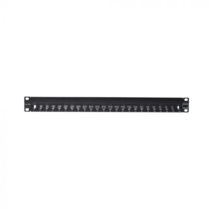 zs-pnl-24e | siemon patch panel z-max blindado de 24 aztecacompras