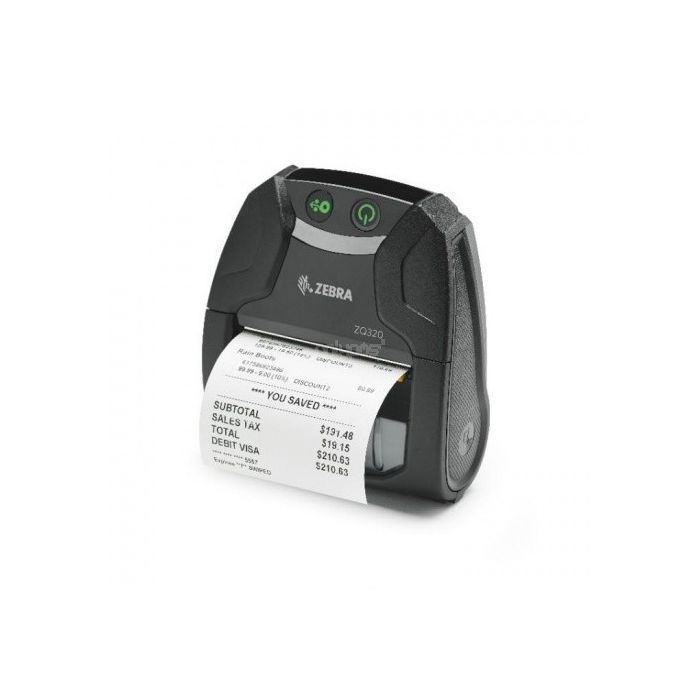 zq32-a0e02tl-00 | zebra dt printer zq320 bluetooth no label aztecacompras