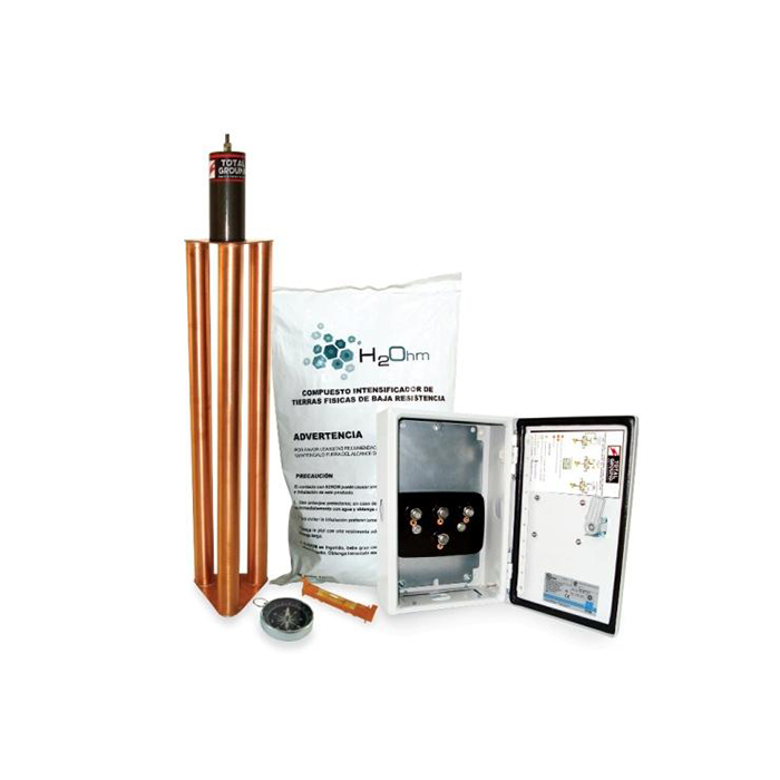 tg70k | total ground kit de tierra que incluye: electrodo aztecacompras