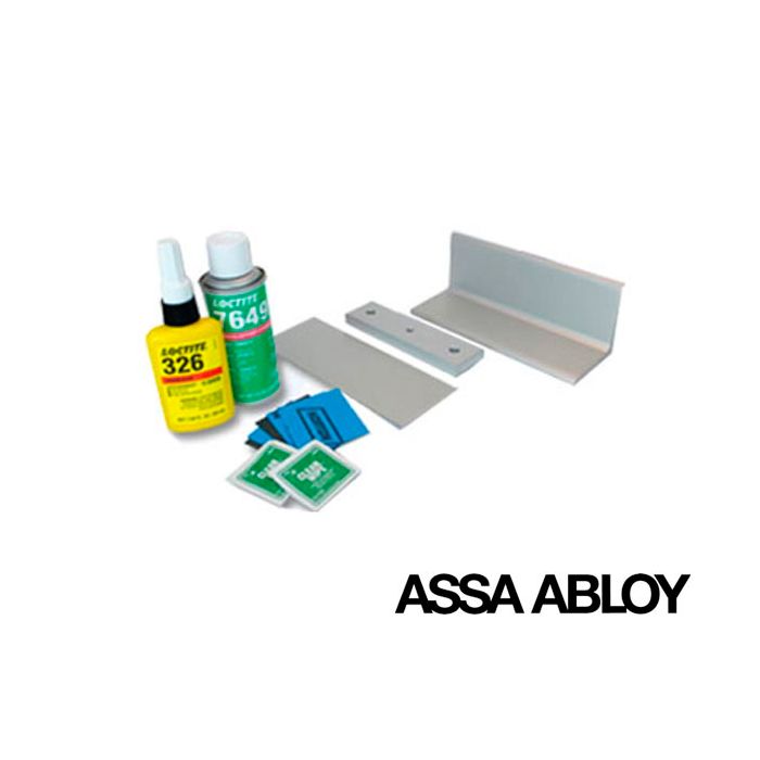akg | assa abloy kit adhesivo p chapa magnetica a cristal aztecacompras