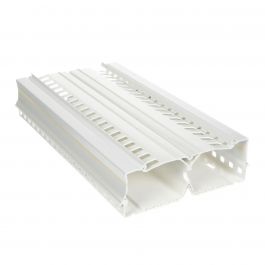 DRD33WH6 | panduit panelmax din rail duct, white, pvc, 3.12 aztecacompras