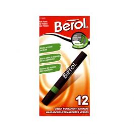 11943 | rayter marcador berol permanente verde c 12 aztecacompras
